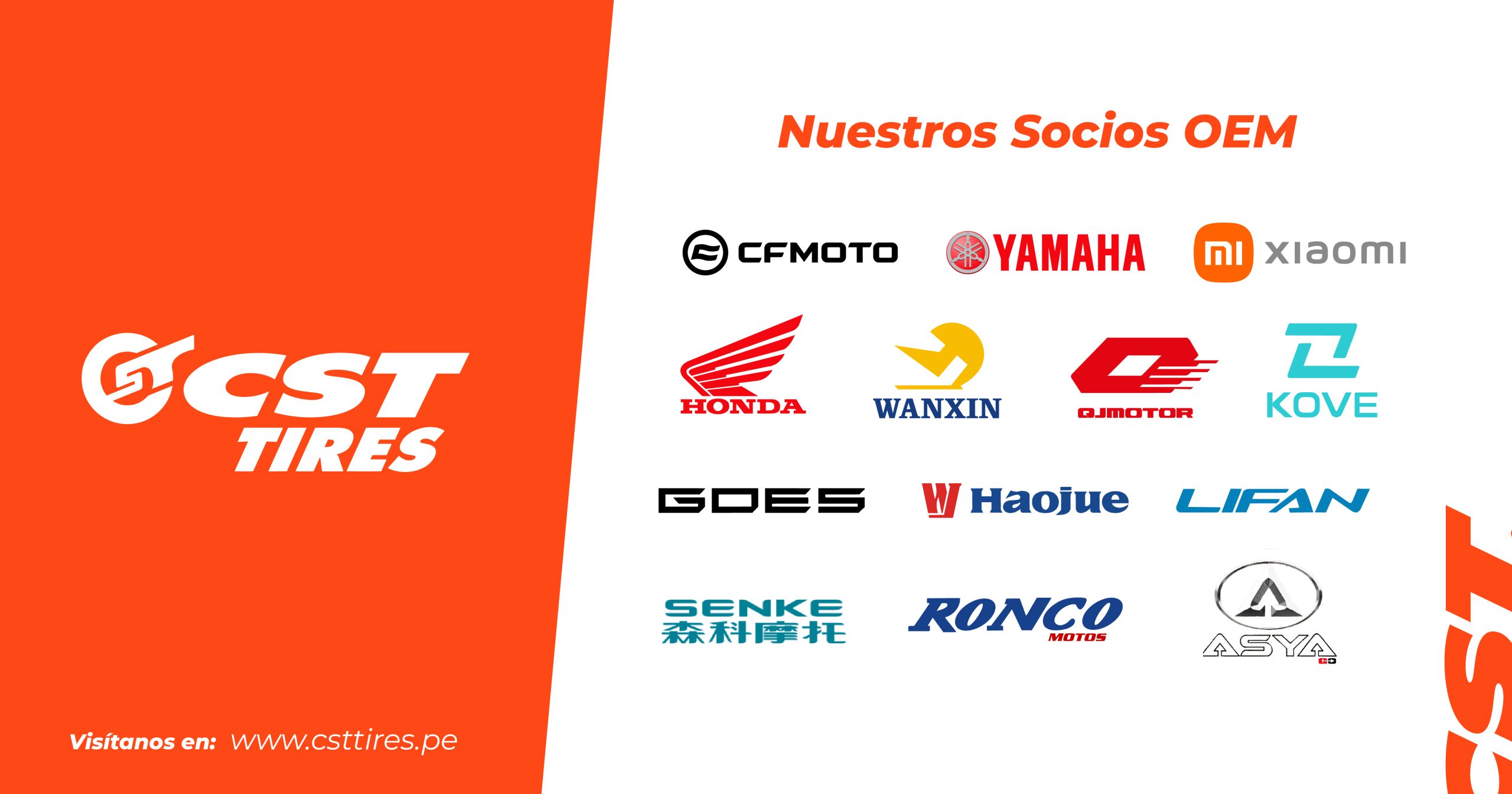 CST Tires y sus socios OEM: confianza desde el origen - CST Tires Perú